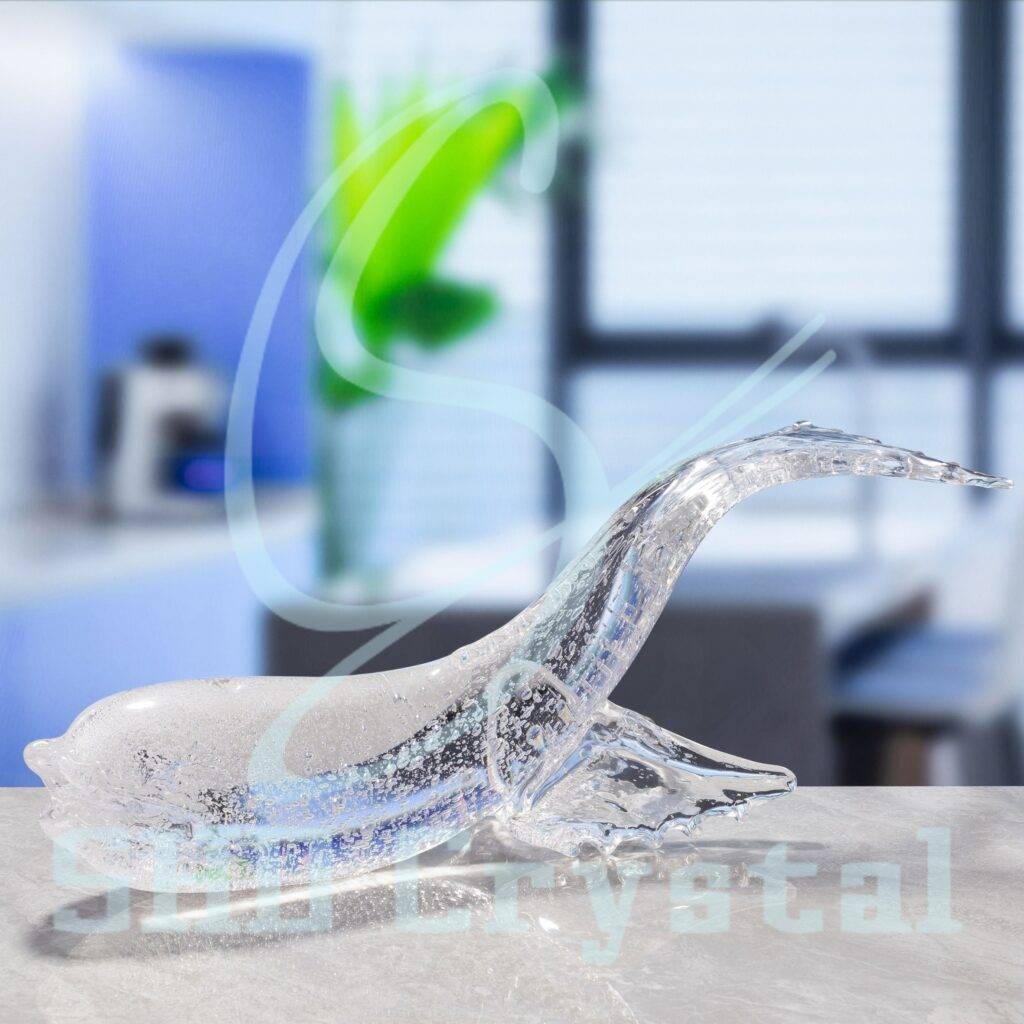 Animal Shaped Creations in Clear Crystal Glass – Masterpieces by SHD ...