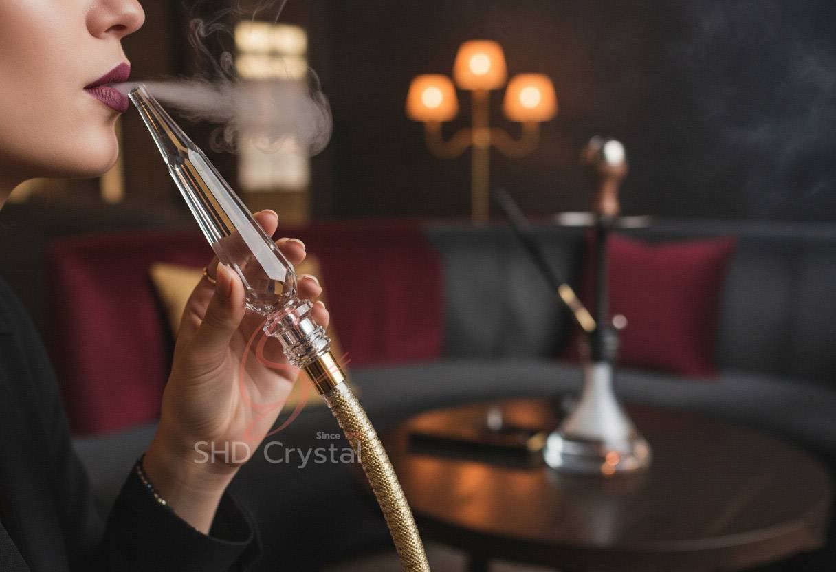 Crystal Hookah Mouthfeel and Controlled Inhalation Comfort